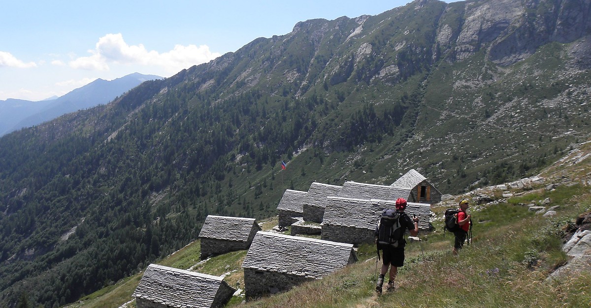 Giumaglio-Alpe Spluga-Giumaglio - BERGFEX - Fernwanderweg - Tour Tessin