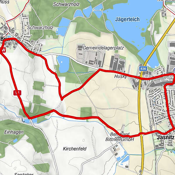 Waidhofen an der Thaya - Ortskapelle - Jasnitz - BERGFEX - Wanderung ...
