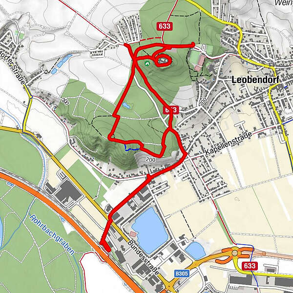 Gemeinde Leobendorf - Heuriger Paul - Schliefberg - Burg Taverne ...