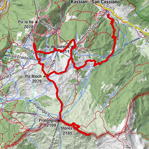 Piz Sorega - Störes - Piz Bioch - Badia - Abtei - BERGFEX - Wanderung ...
