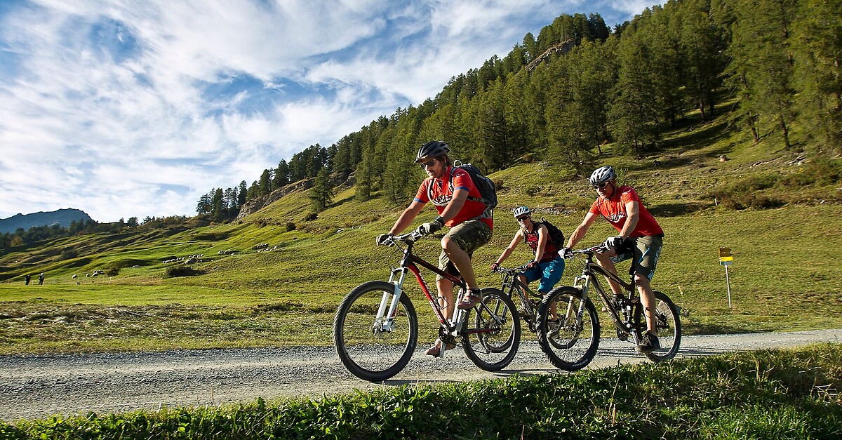 Sentner Runde - BERGFEX - Mountainbike - Tour Graubünden