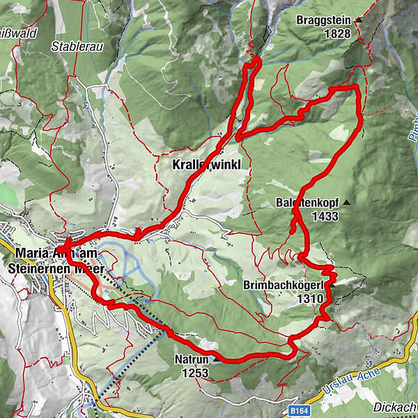 Maria Alm am Steinernen Meer - Natrun - Jufenalm - Brimbachkögerl ...