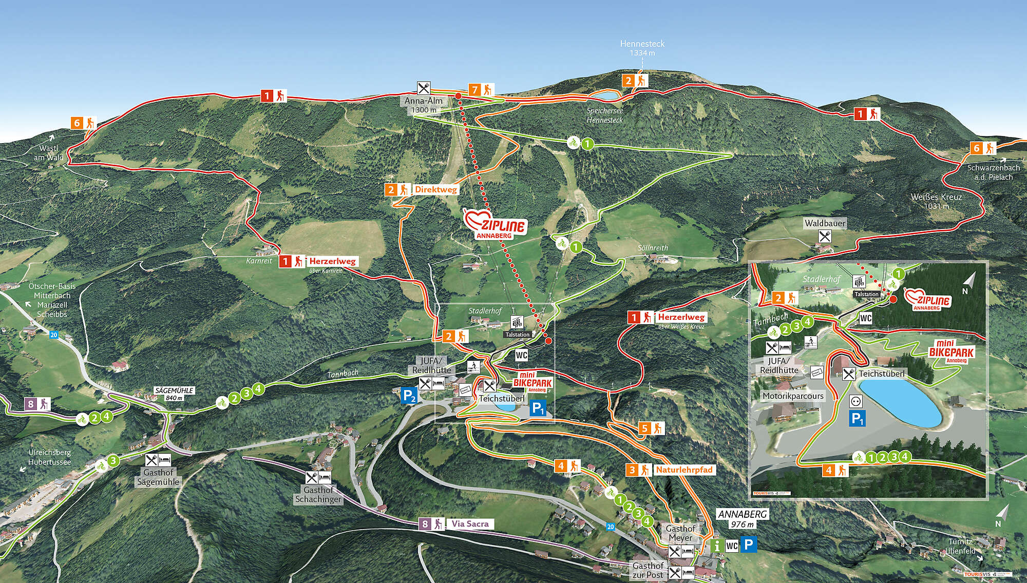 BERGFEX: Skigebiet Annaberg - Skiurlaub Annaberg