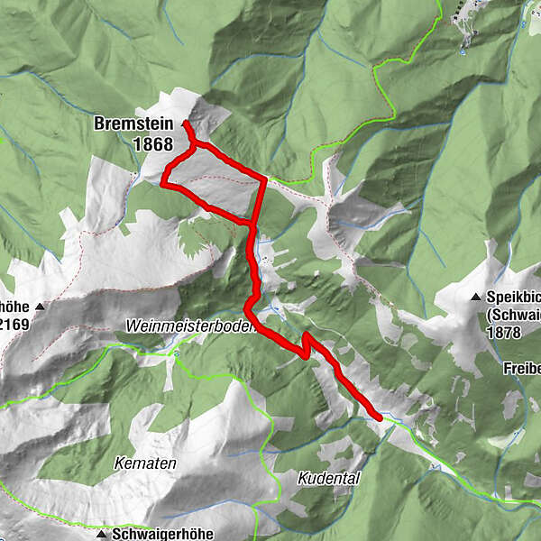 Bremstein - BERGFEX - Wanderung - Tour Steiermark