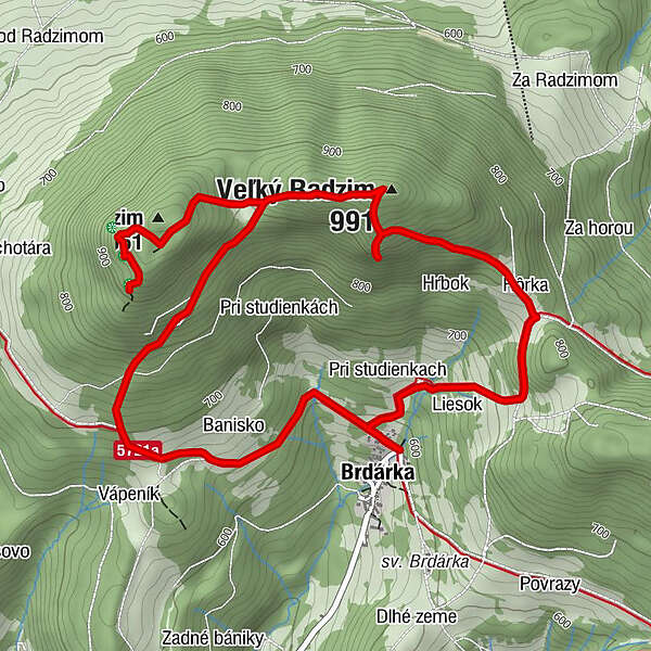 Z rajskej záhrady Gemera na Veľký Radzim - BERGFEX - Wanderung - Tour ...