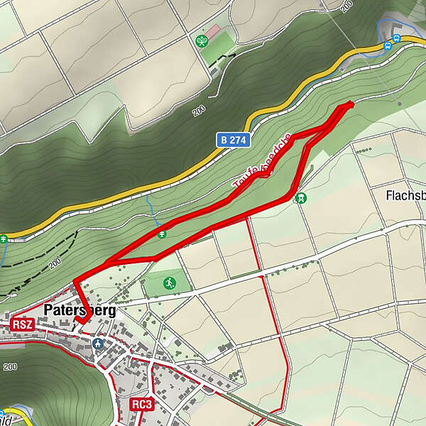 Patersberg - Felsenquelle - Alter Schöpfbrunnem - BERGFEX - Themenweg ...
