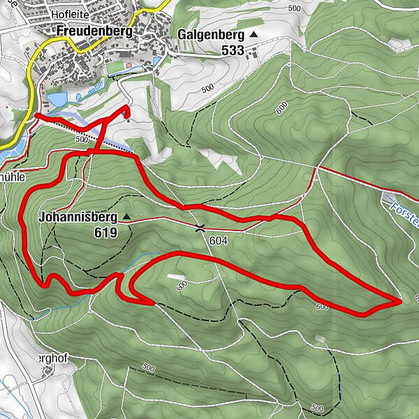 Freudenberg - Hirmerberg - Schmie-Alm - BERGFEX - Wanderung - Tour Bayern