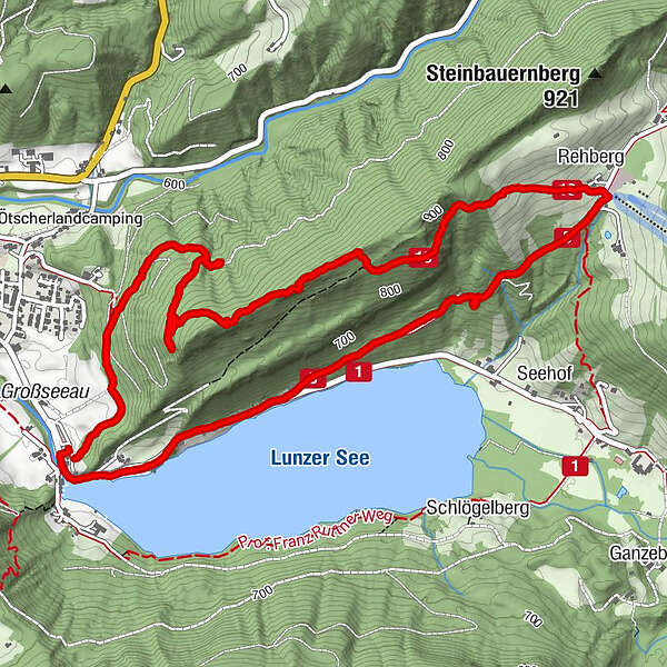 Wanderung mit Blick auf den Lunzer See - BERGFEX - Wanderung - Tour ...