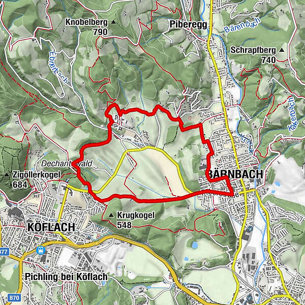 Wanderung rund um das Lipizzanergestüt Piber (8) - BERGFEX - Wanderung ...