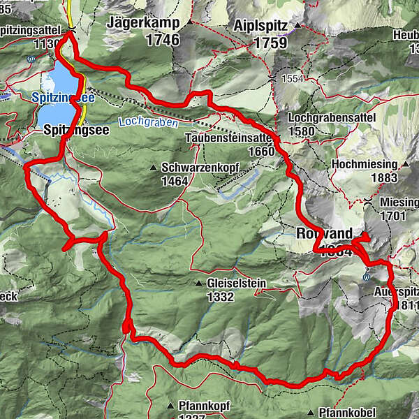 Vom Spitzingsee auf die Rotwand - BERGFEX - Wanderung - Tour Bayern