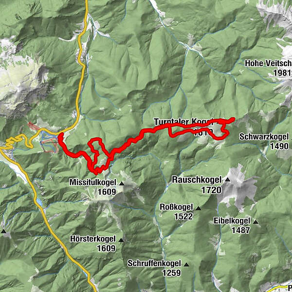 Turnauer-Alm - BERGFEX - Wanderung - Tour Steiermark