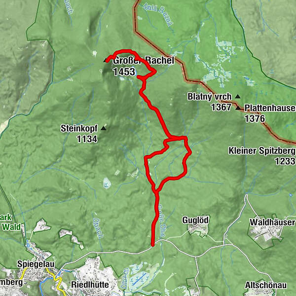 Grosse Rachelrunde - BERGFEX - Bergwandern - Tour Bayern