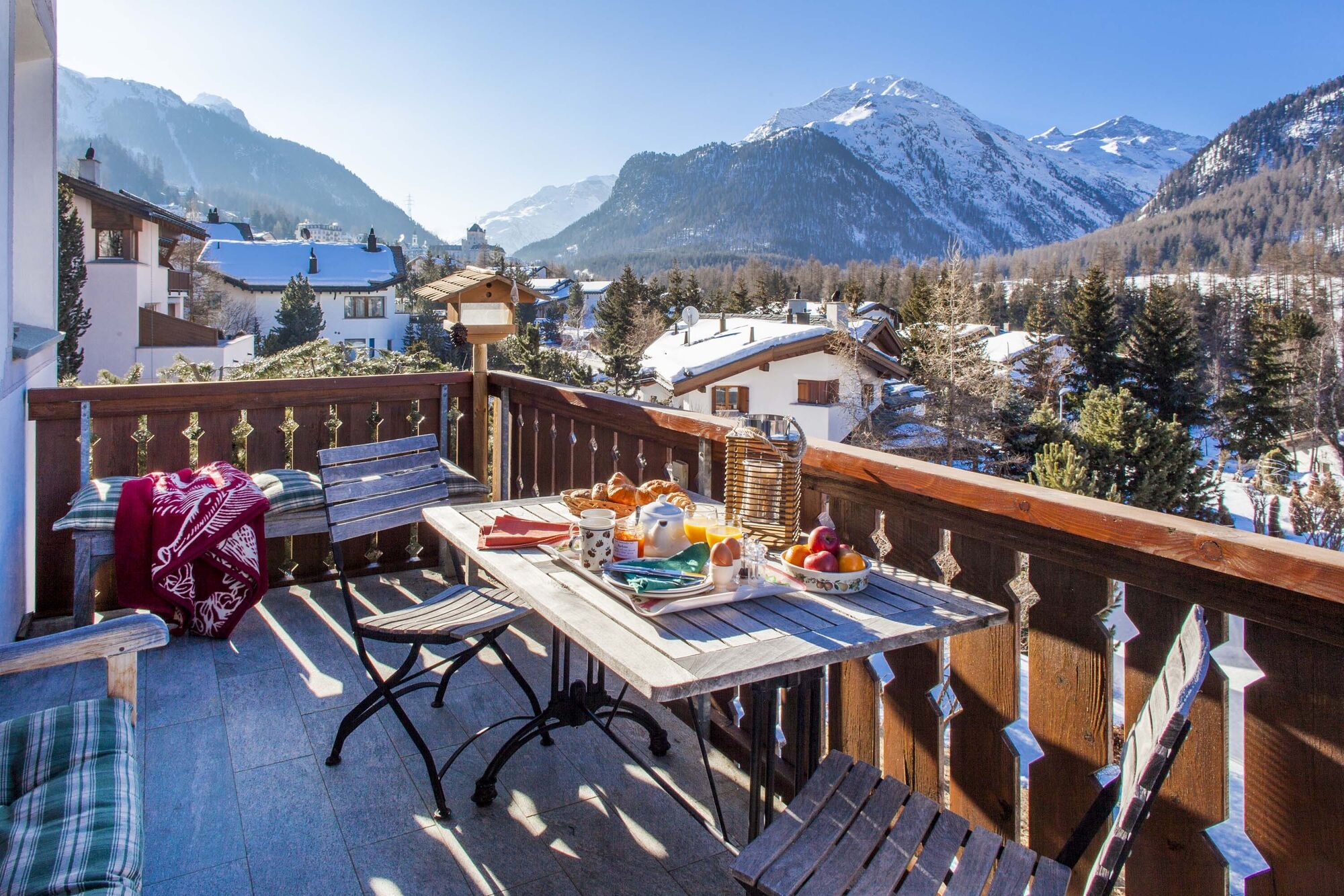 Chesa Dragun: Feriebolig Pontresina, Corviglia / St. Moritz