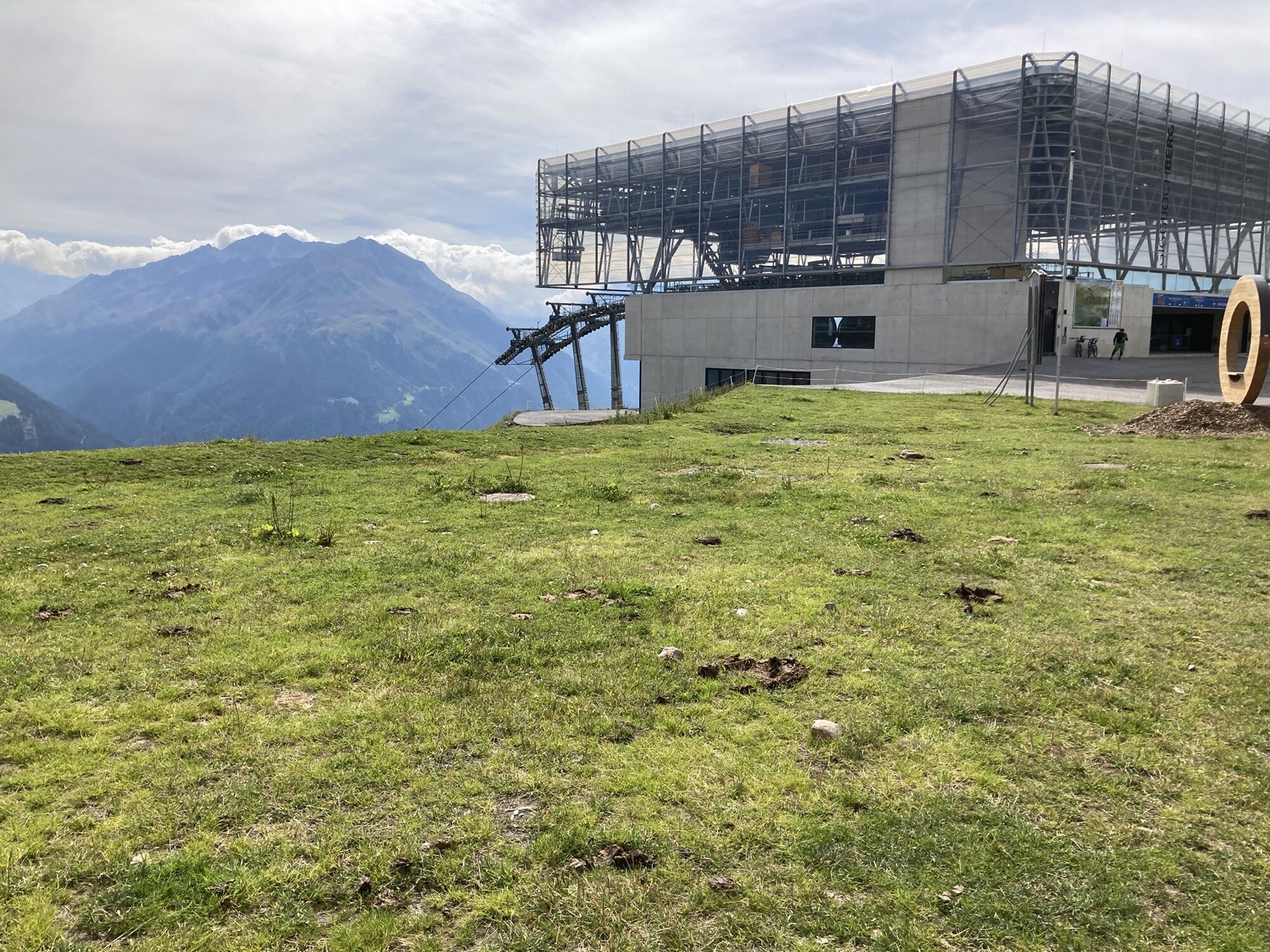 Sölden, Tirol/Österreich, Giggijochbahn Bergstation, Rettenbachalm ...