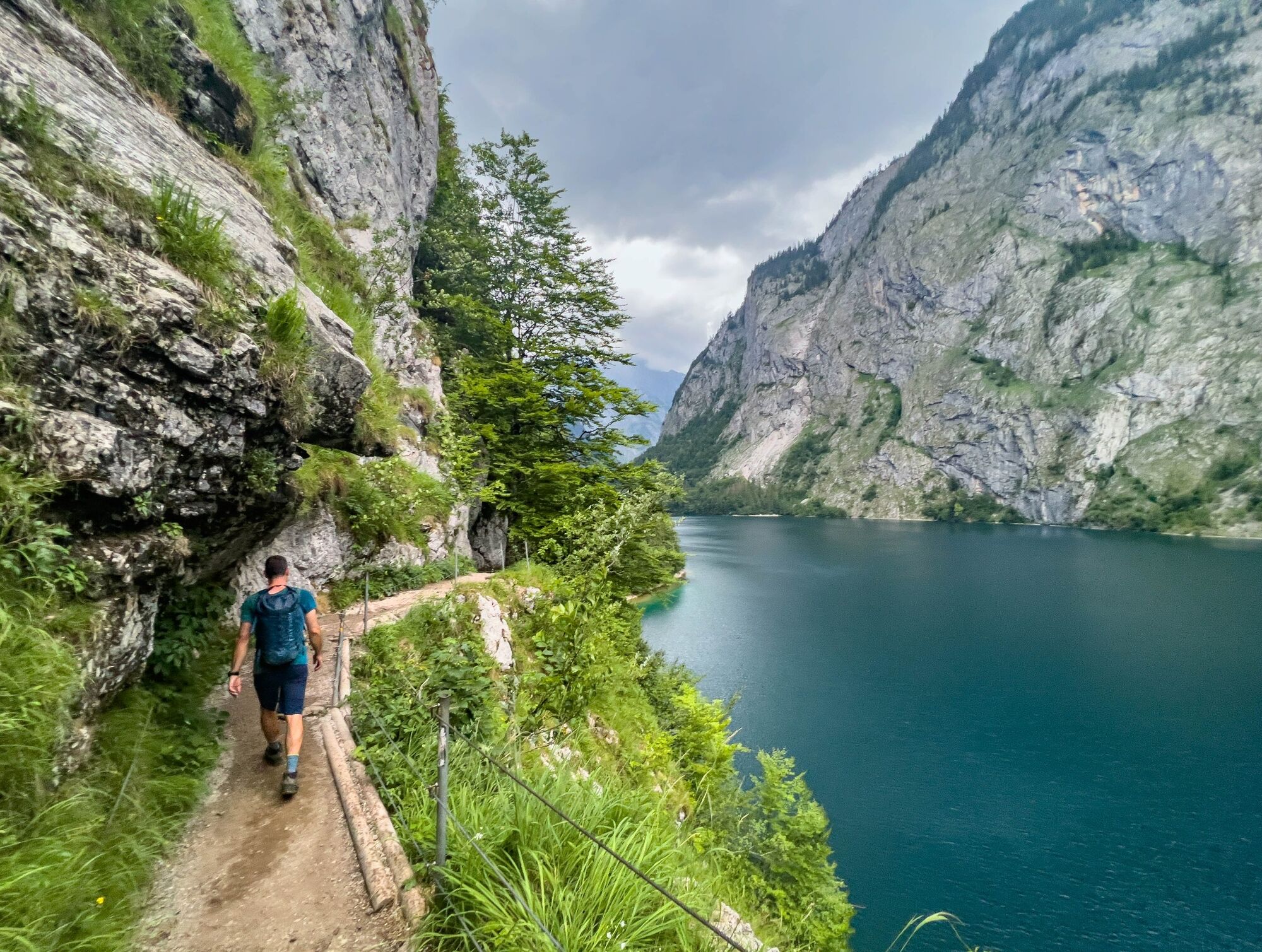 Wanderung durch das Steinerne Meer zum Königssee in den Berchtesgadener ...
