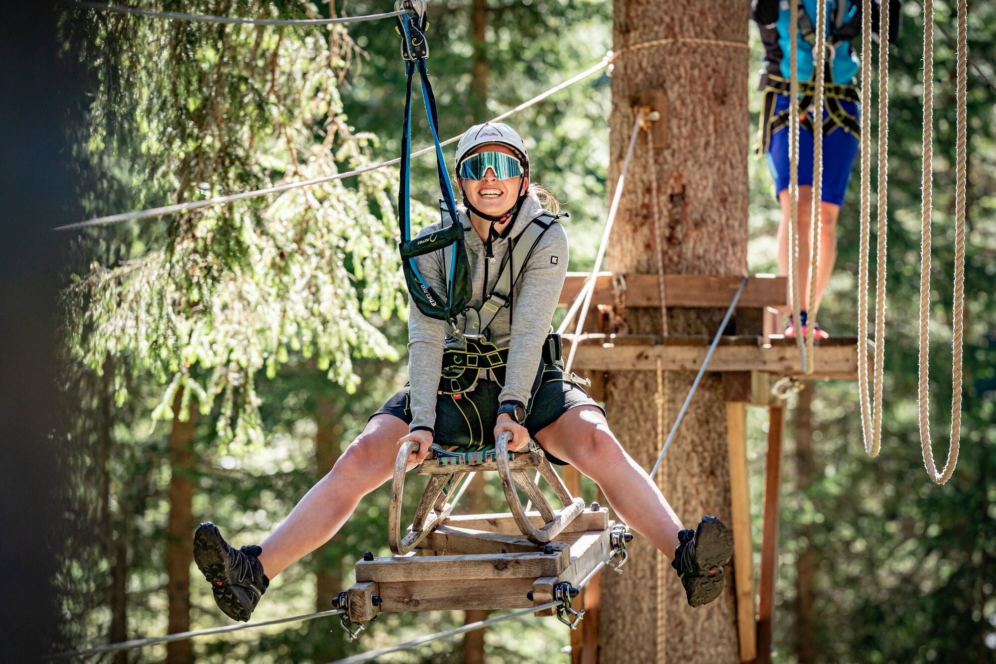 BERGFEX-Sehenswürdigkeiten - Waldseilgarten im Verwalltal ...