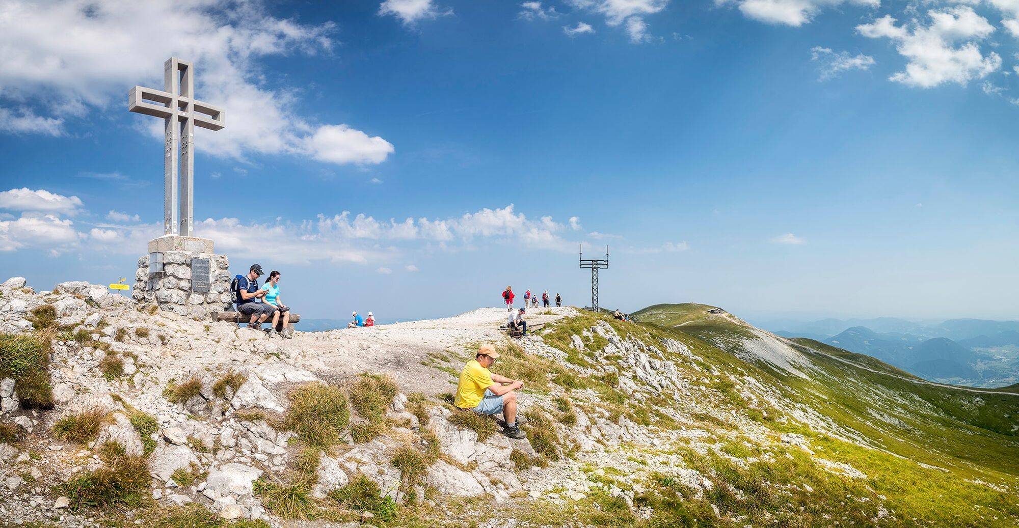 Hochschneeberg Bergbahnhof - Klosterwappen - Donnerkogel - Kaiserstein ...