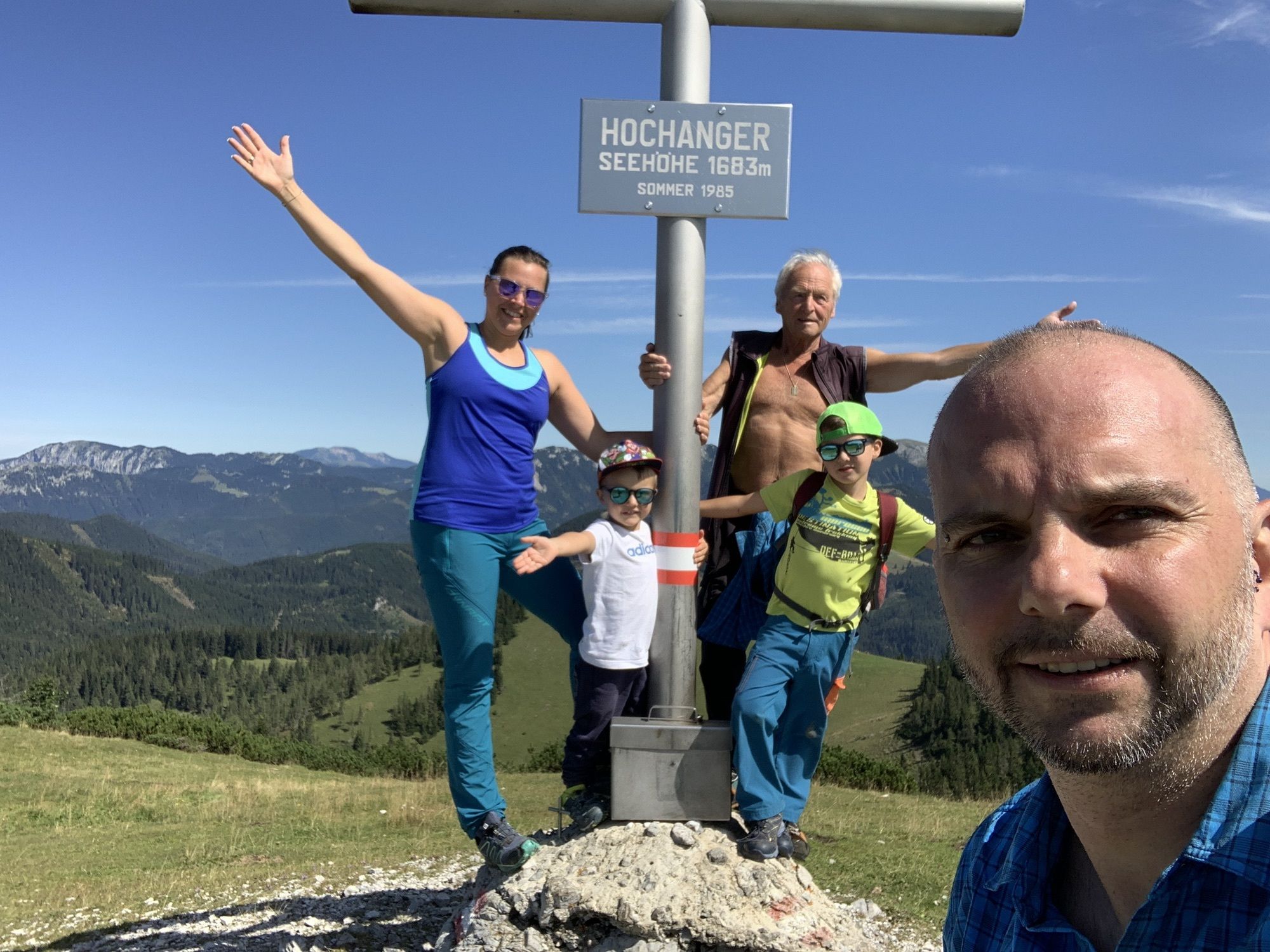 Hütte Seeberg-Göriacher-Hochanger-Ostereralm-Hochanger- 7Hügel-Seeberg ...