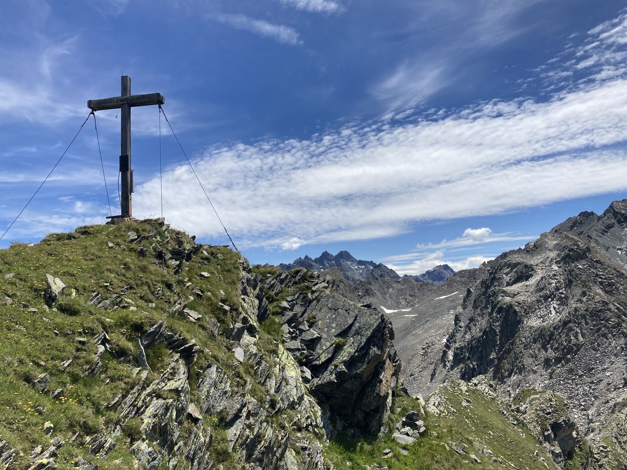 Hennekopf von der Bielerhöhe (Gemeinde Galtür, Tirol/Österreich ...