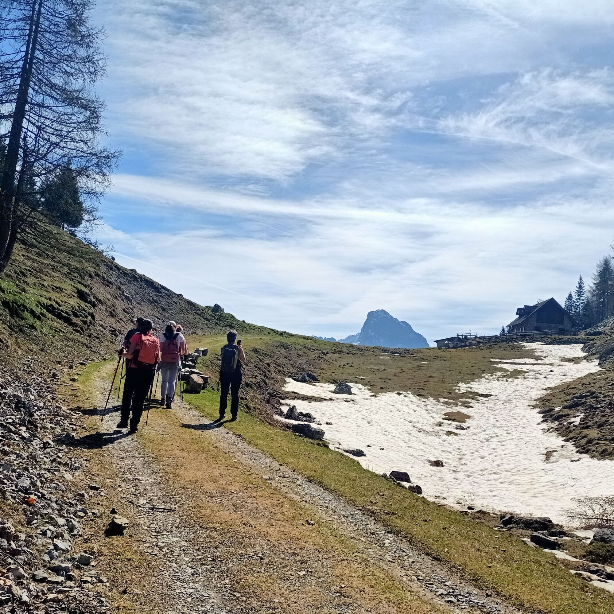 Overzicht top van de berg Tersadia - Wandelen Friuli-Julisch Venetië ...