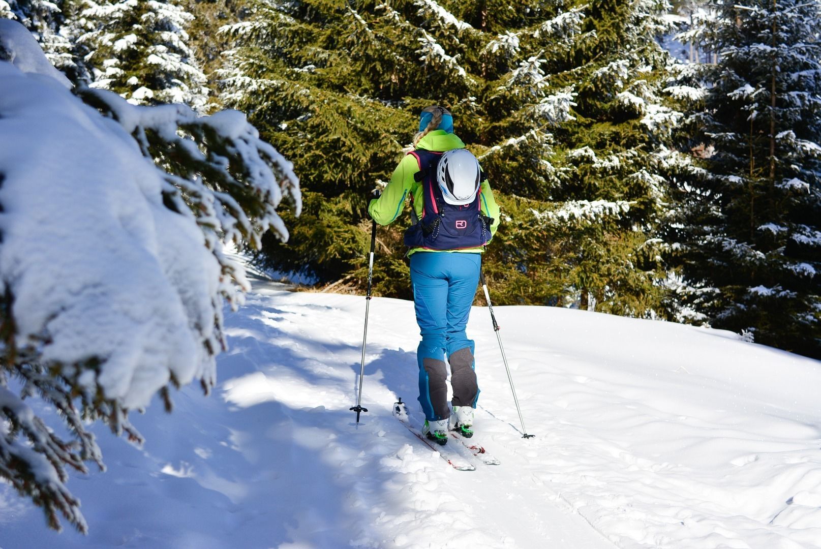 Skitour Petersbründl über die Loipe/Abfahrt - Skitour Salzburger Land ...