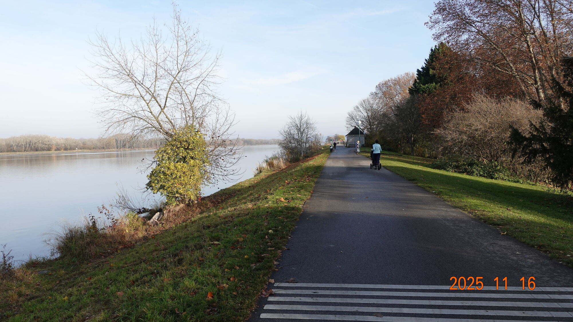 TULLN Nord Donaubrücke Donau Tulln Ost ret. 20251115 - Pohodništvo ...