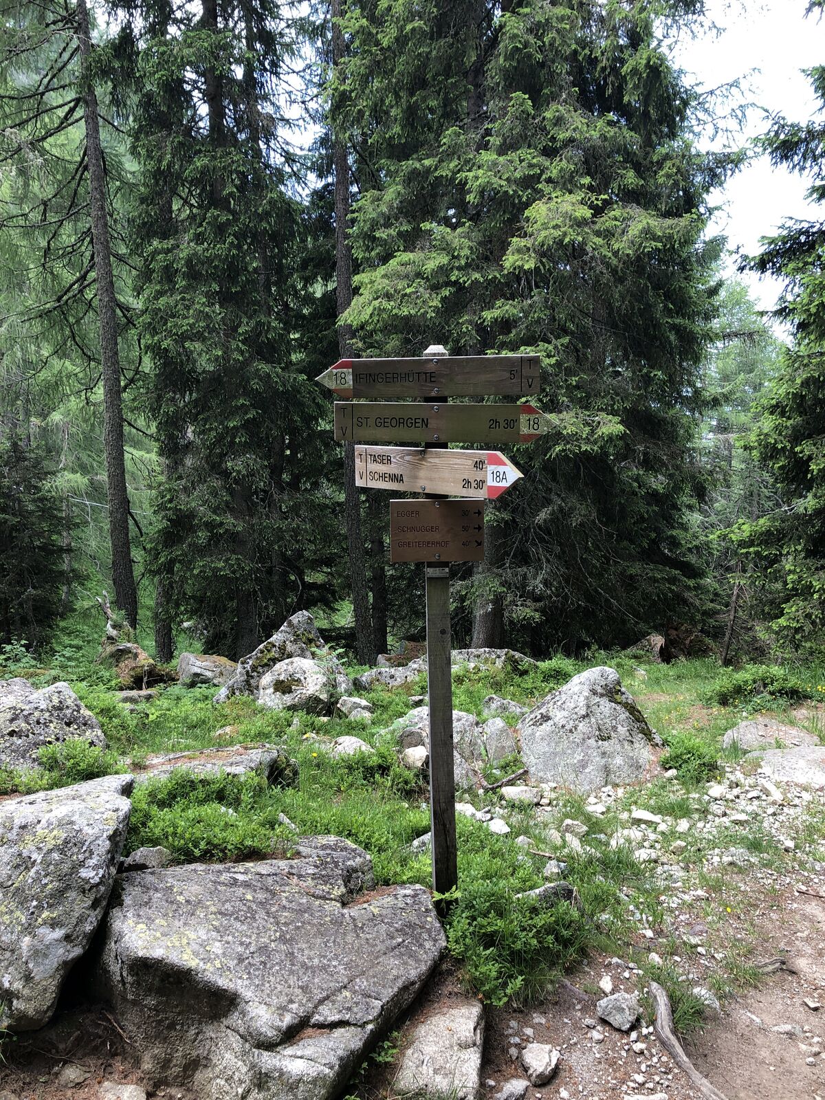 Schenna - Scenna Taser Ifingerhütte Alto Adige/Südtirol/Italia ...