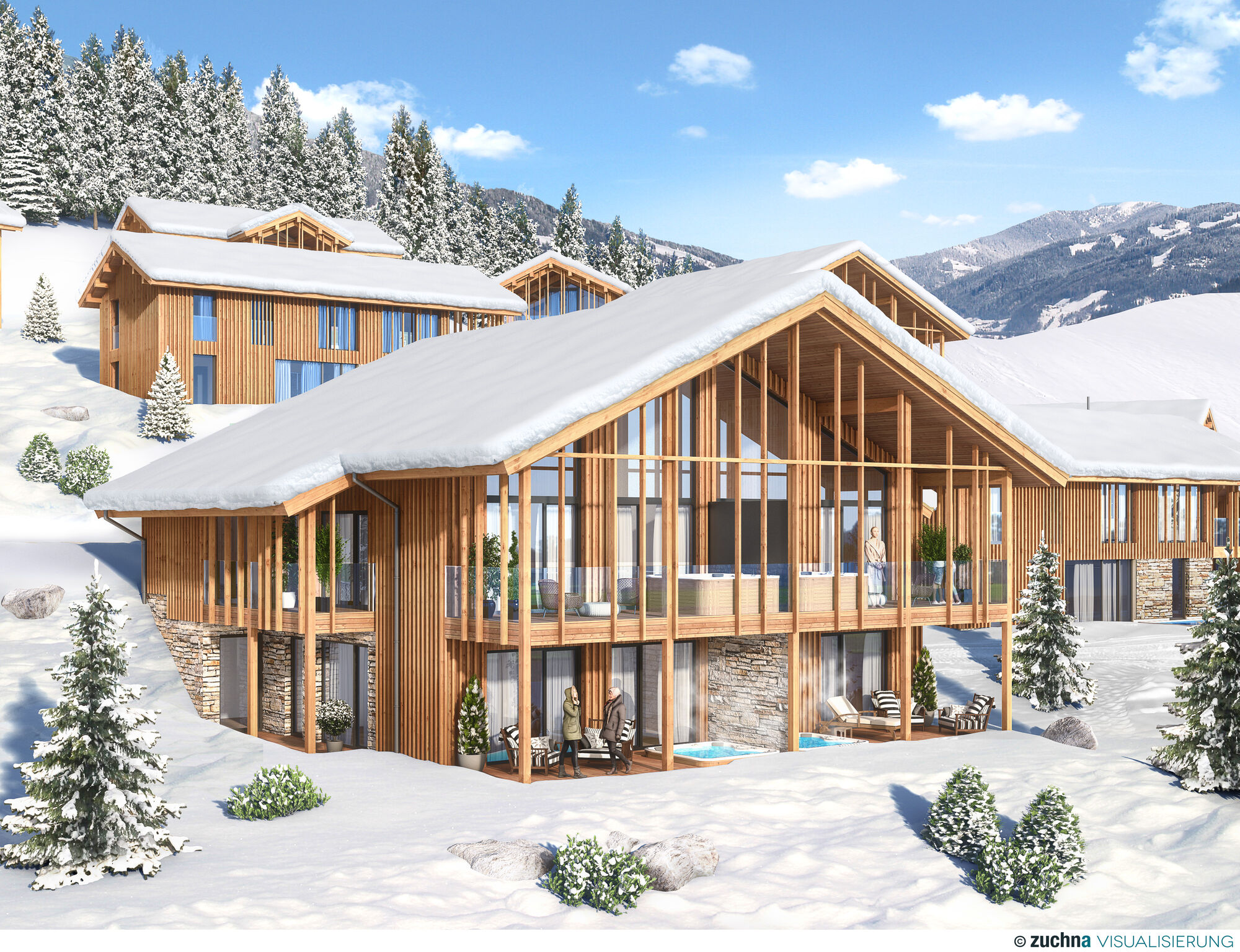 BERGFEX: Bergresort Hauser Kaibling by Alps Resorts: Chalet Haus im ...