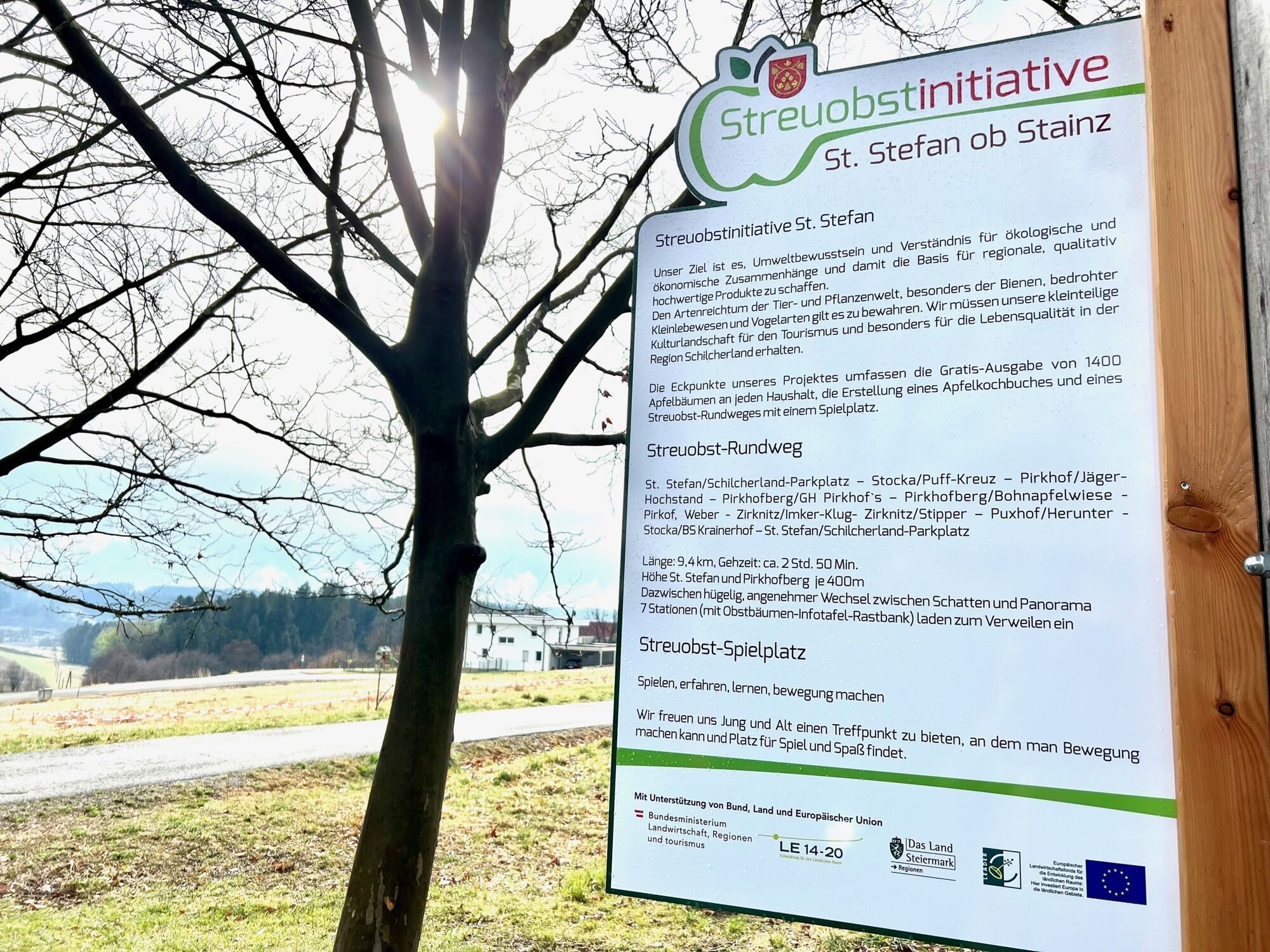 Streuobstweg St. Stefan ob Stainz - BERGFEX - Turistika - Prohlídka Štýrsko