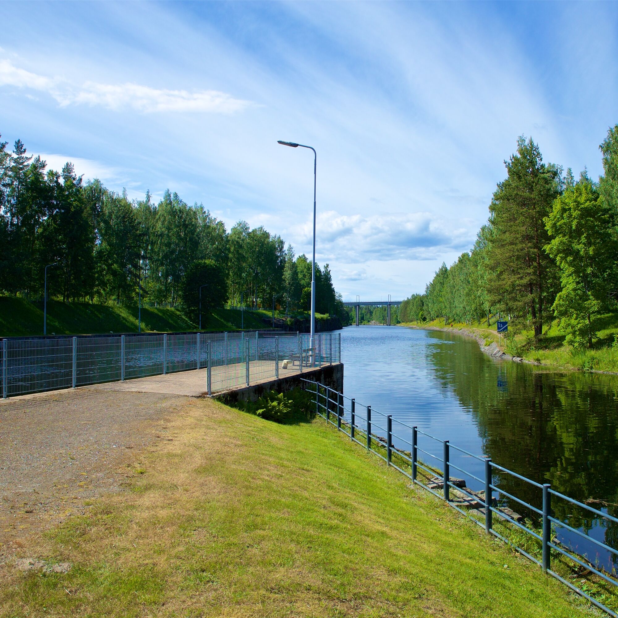 Saimaa-Kanal Schleusenroute mit dem Fahrrad, Lappeenranta - Radfahren ...