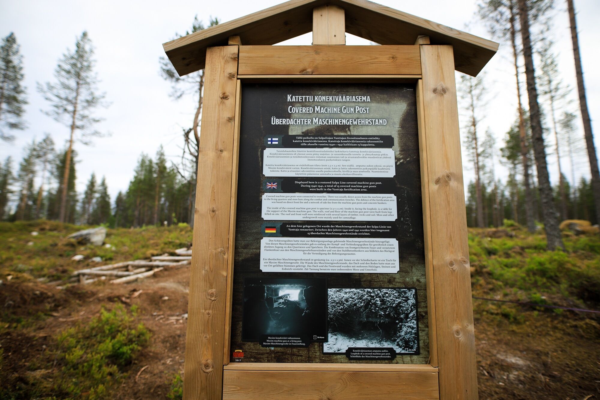 Parcours militaire-historique de la ligne Salpa à Kuusamo - Chemin ...