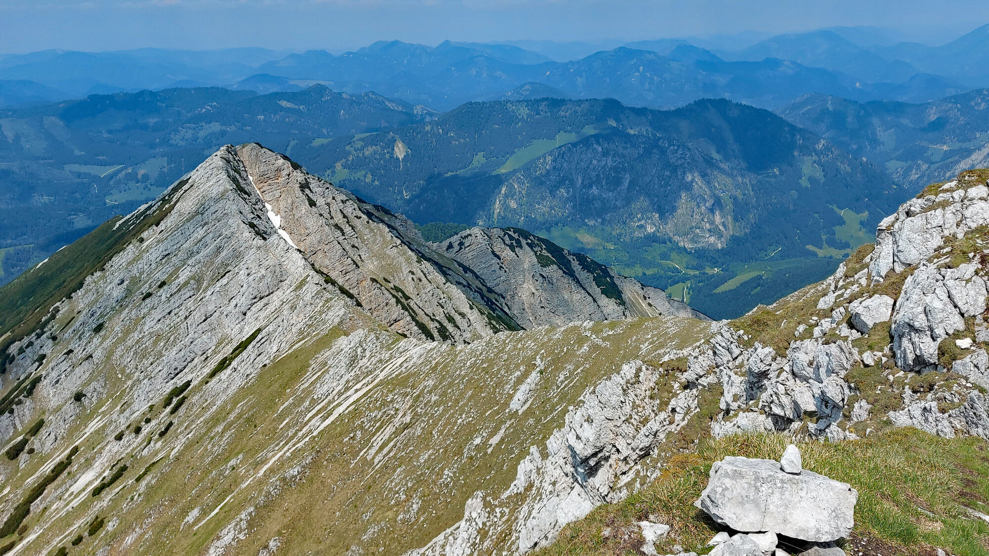 Kreuzmauer über Langstein in den Haller Mauern - BERGFEX - Wanderung ...