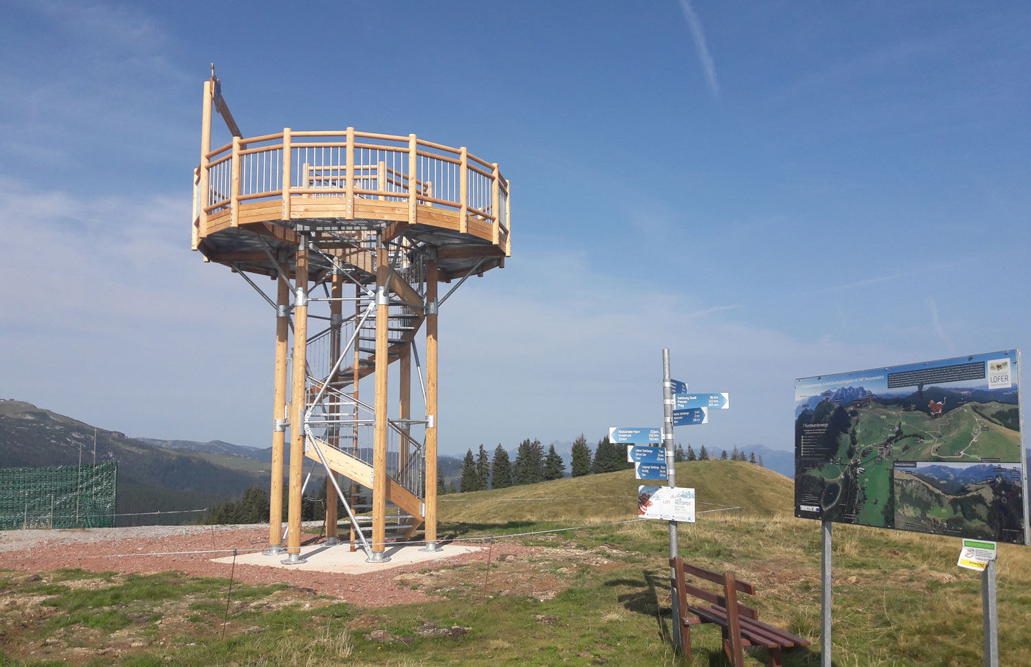 BERGFEX-Sehenswürdigkeiten - Aussichtsturm Schwarzeck - Lofer ...