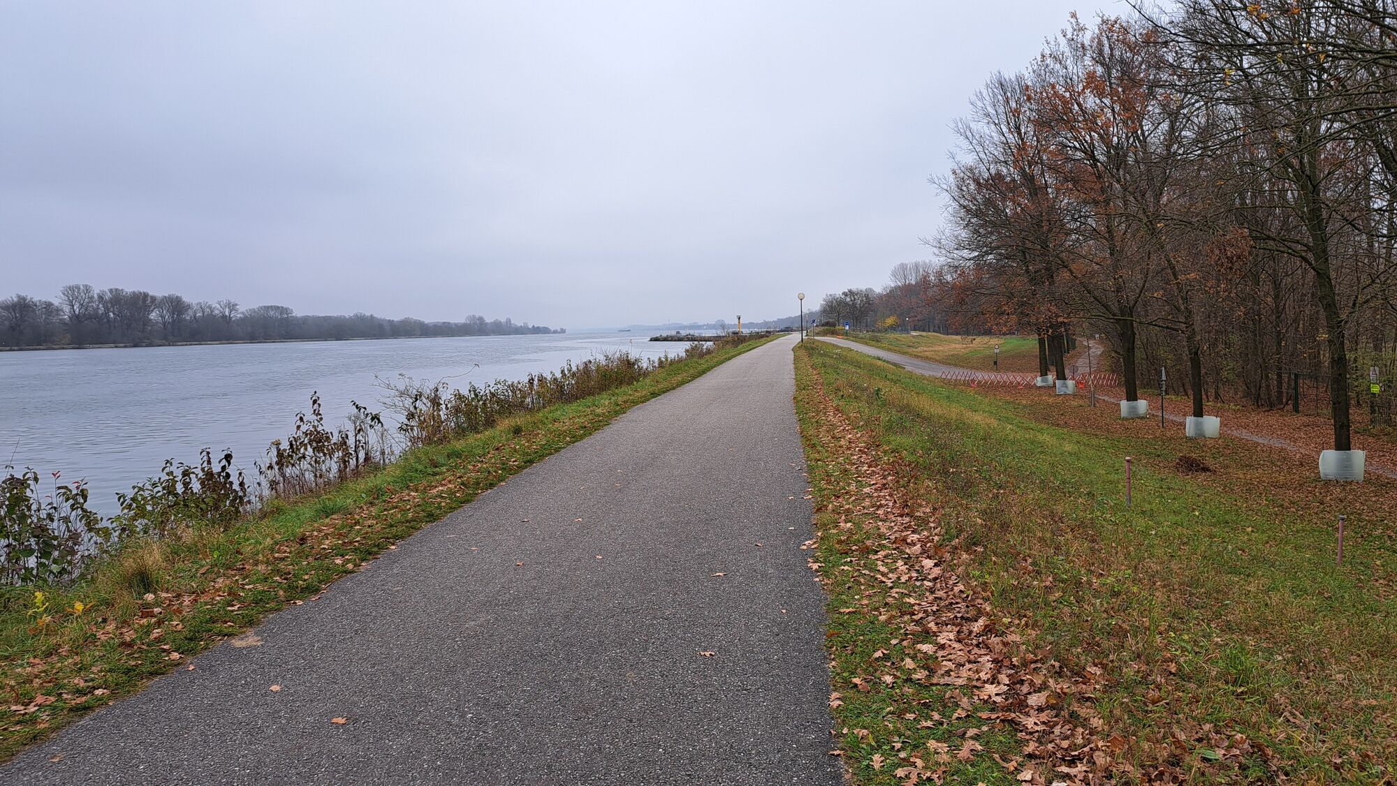 TULLN Nord Donaubrücke Donau Tulln Ost ret. 20251115 - Pohodništvo ...