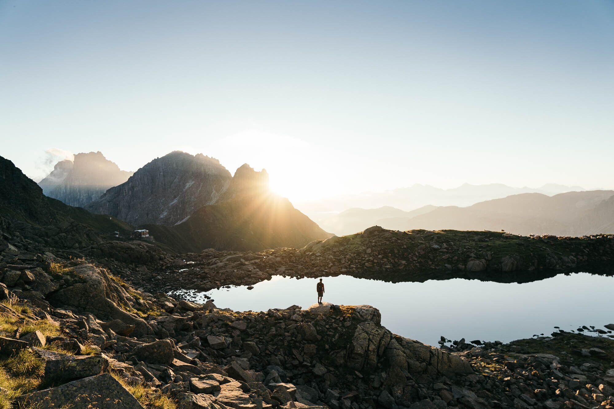 Stubaier Bergseen: Alfaier See (Variante 1 - Start Parkplatz Zegger ...