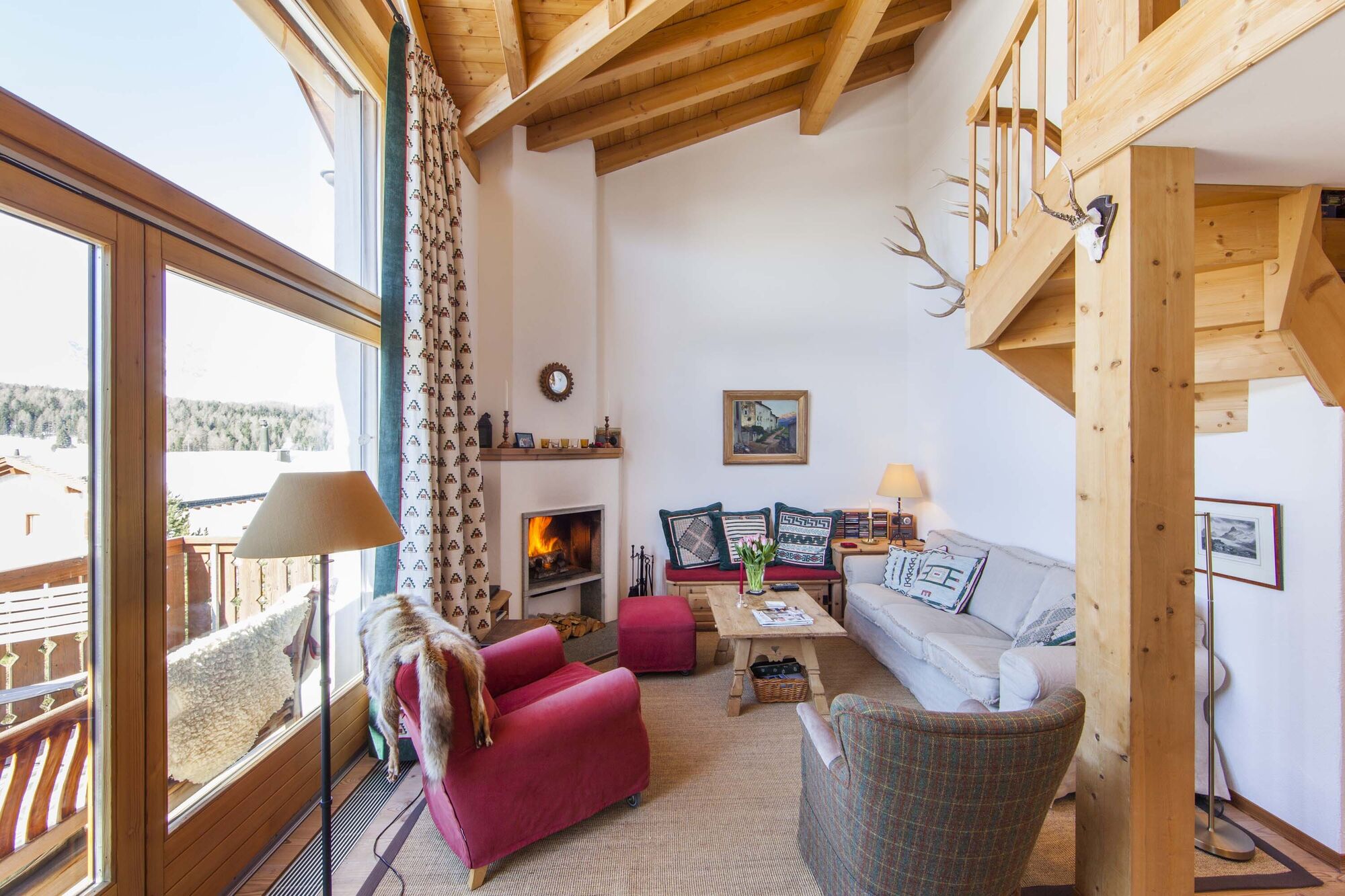 Chesa Dragun: Ferienwohnung Pontresina Engadin St. Moritz