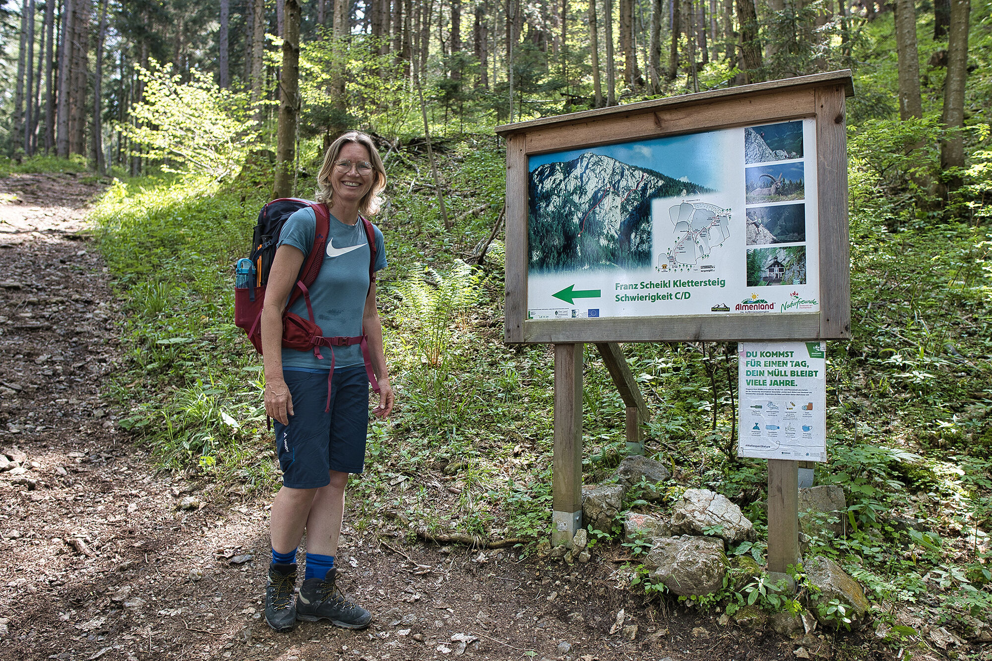 Hochlantsch über Franz-Scheikl-Klettersteig, Breitenau am Hochlantsch ...