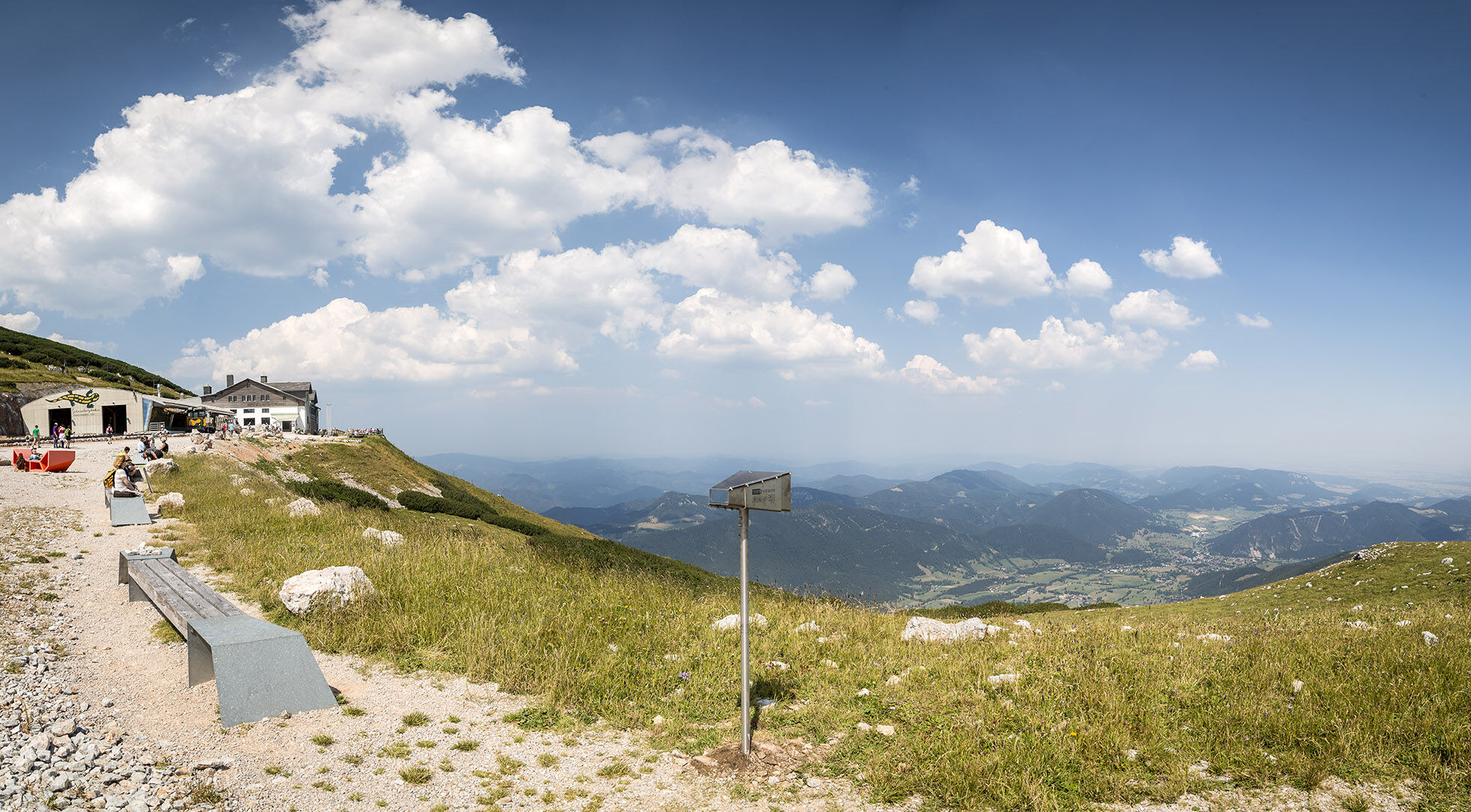 Hochschneeberg Bergbahnhof - Klosterwappen - Donnerkogel - Kaiserstein ...