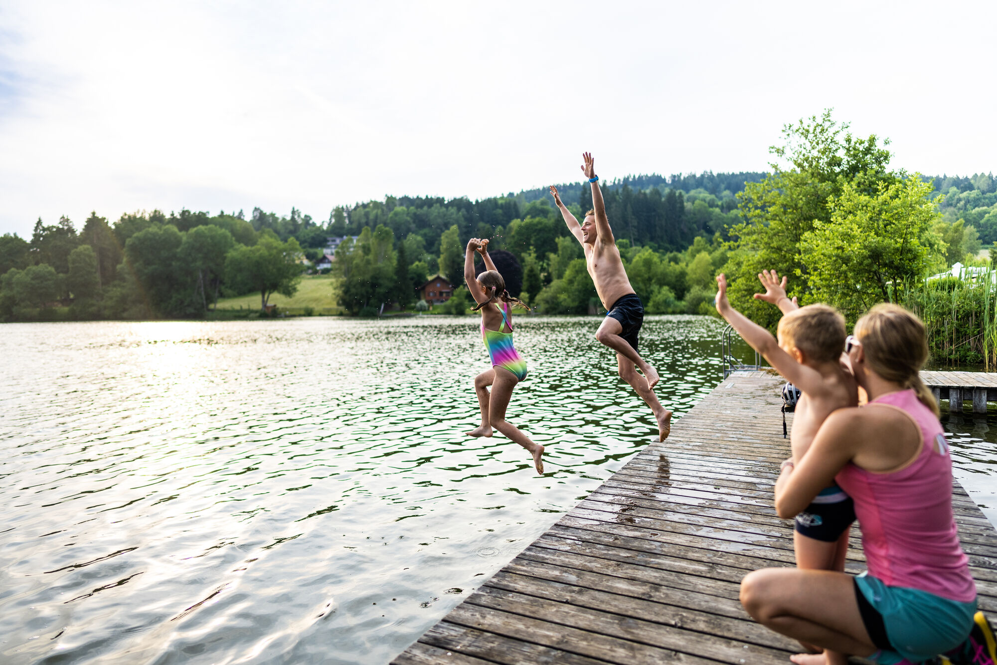 BERGFEX-Badesee Maltschacher See - Naturbadesee - See - Baden - Schwimmen